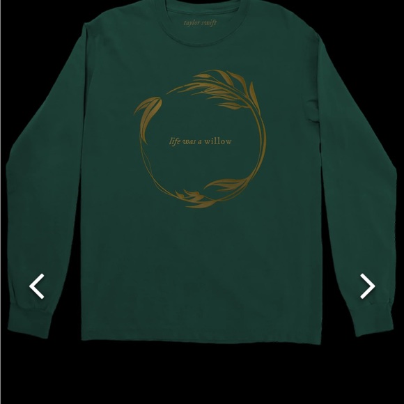 Taylor Swift | Tops | Taylor Swift Willow Long Sleeve Official Merch ...